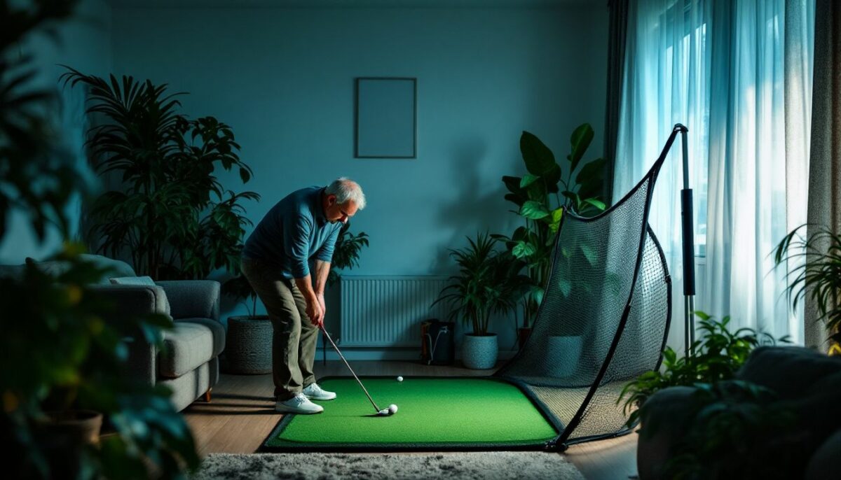Improve Your Swing: Practice Golf at Home with This Training Guide
